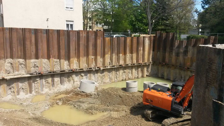 Spundwand | Alfred Stephan / Tief und Spezialtiefbau GmbH & Co. KG