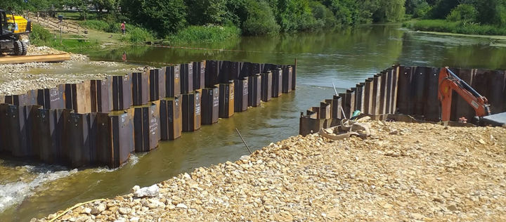 Spundwand | Alfred Stephan / Tief und Spezialtiefbau GmbH & Co. KG